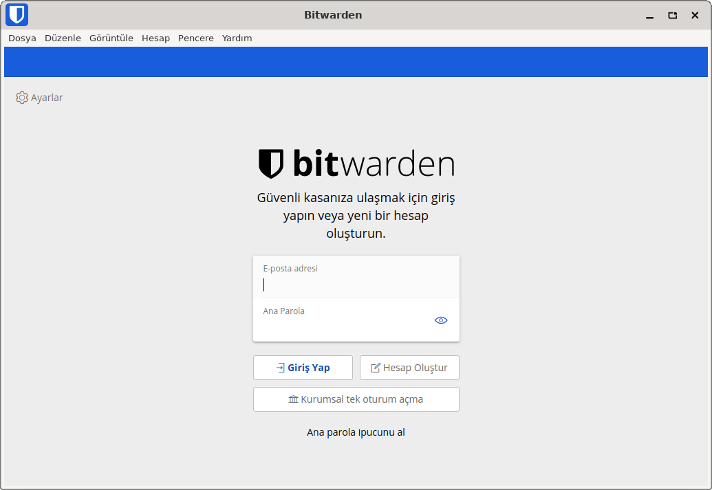 Bitwarden Pardus Uygulamalar Bitwarden Pardus Uygulamalar